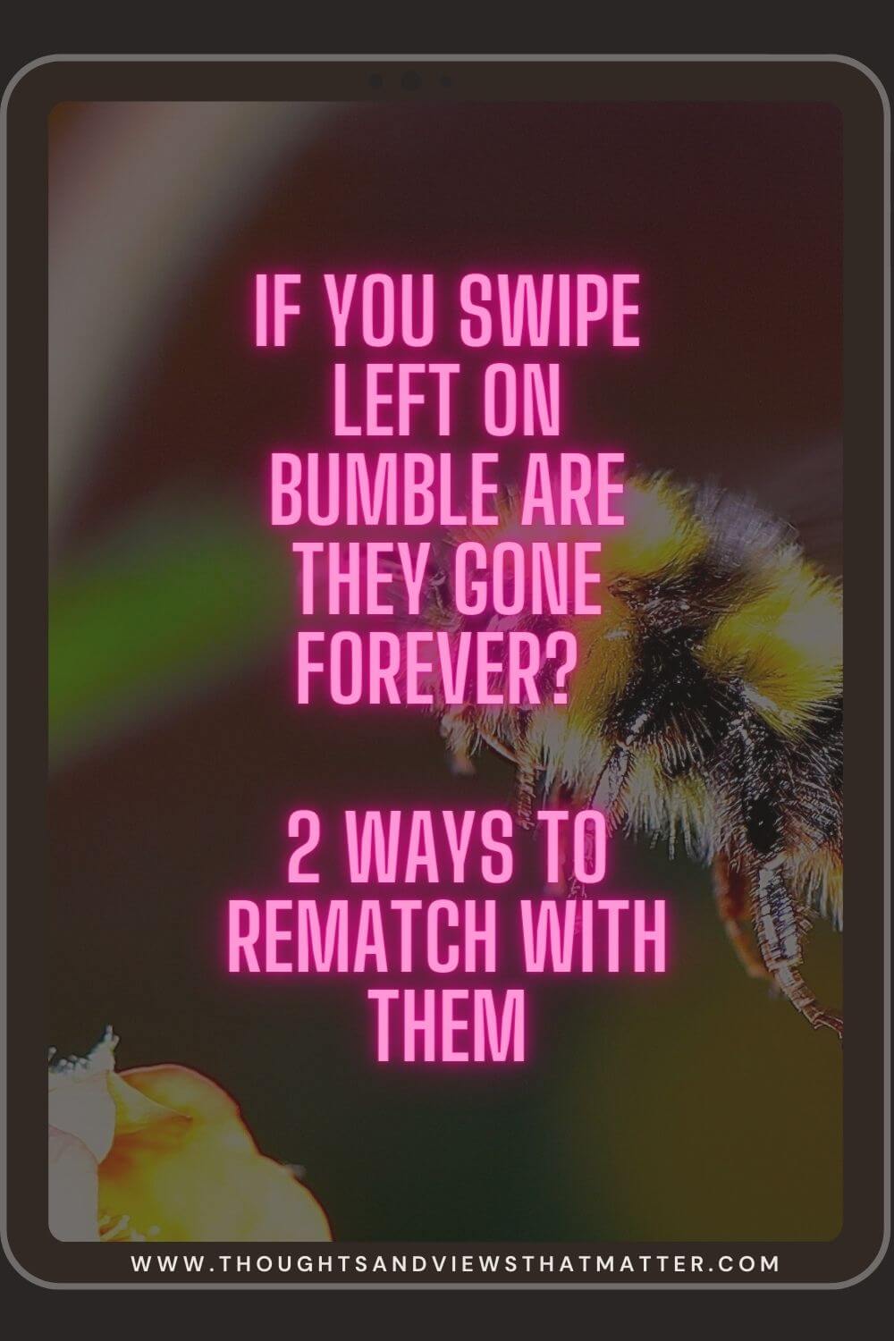 If You Swipe Left On Bumble Are They Gone Forever? Not Really